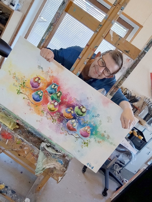 Et frisk pust 50x100 cm. :: svendsmalerier.dk